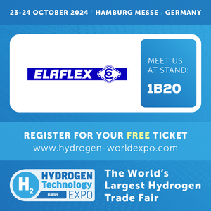 ELAFLEX Einladung zum Besuch der Hydrogen Technology Expo 2024